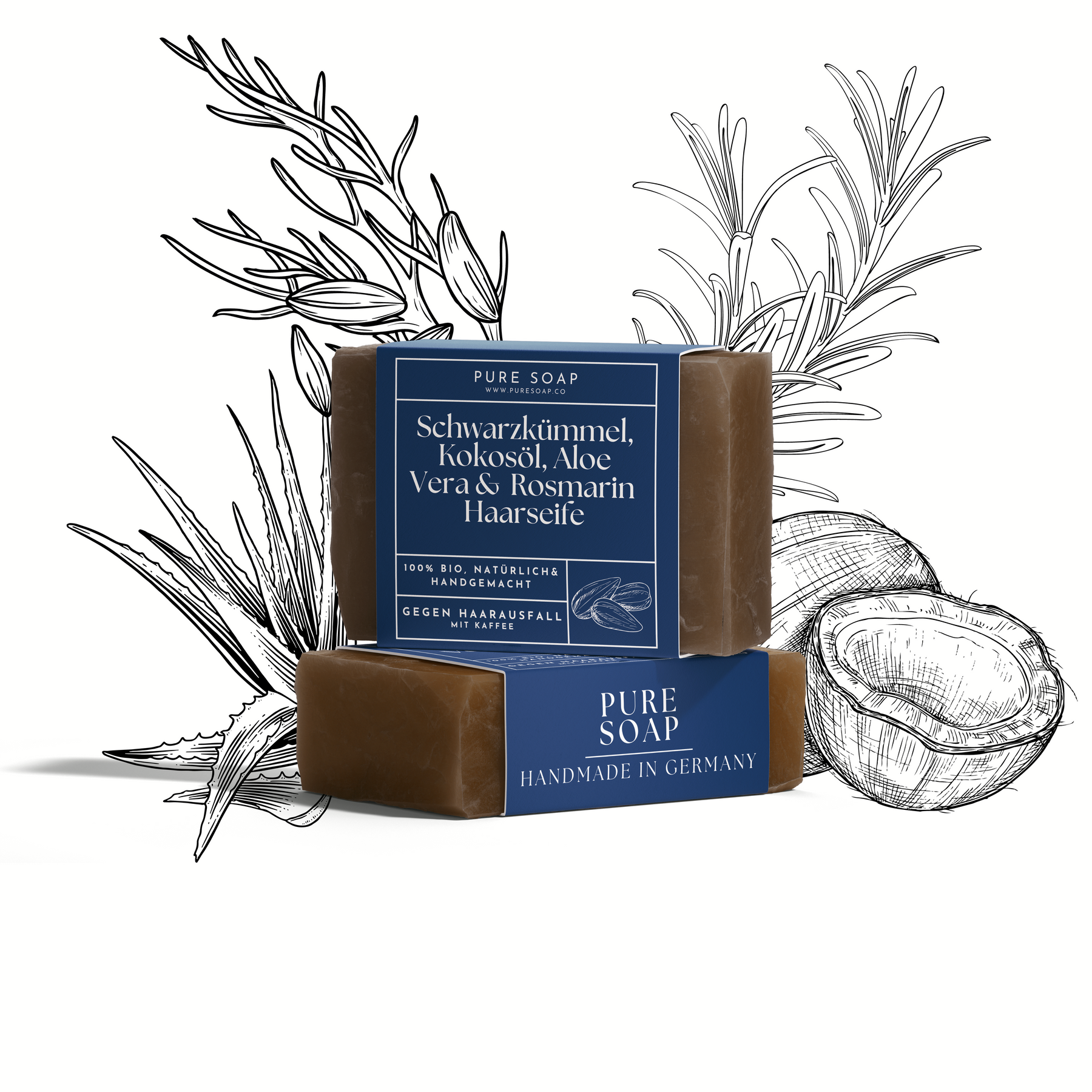 PureSoap™ | Natürliche Seifen und Shampoos für nachhaltige Pflege